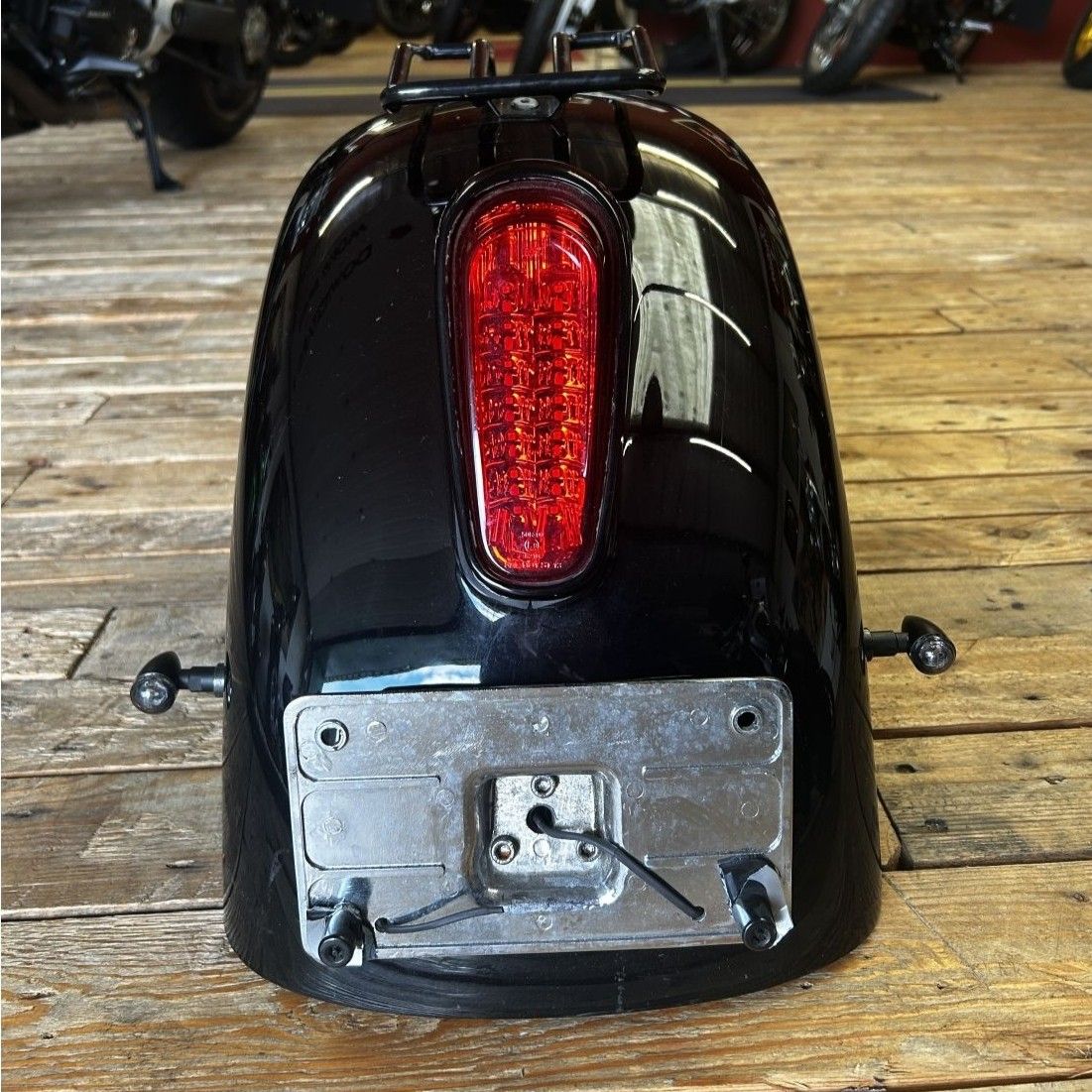 Indian Scout Rear Fender For 240 Rear Wheel - Gloss Black - Moore Speed ...